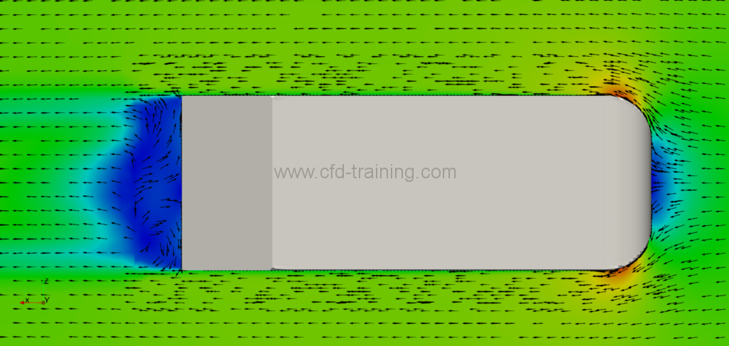 OpenFOAM® tutorial: cfMesh and Ahmed body - CFD-Training